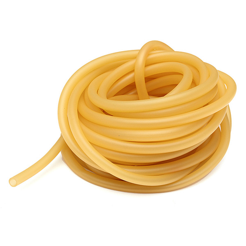6x9mm Natural Latex affordable Rubber Band Tube Sports Catapult Elastic ...