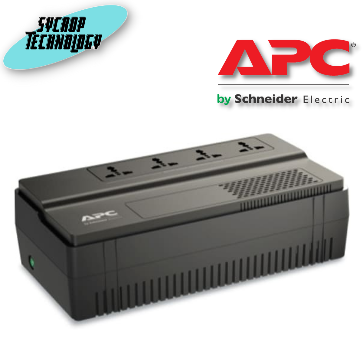 APC (เครื่องสำรองไฟ) BV1000I-MST / 1000 VA / 600 WATT ประกันศูนย์ เช็ค ...