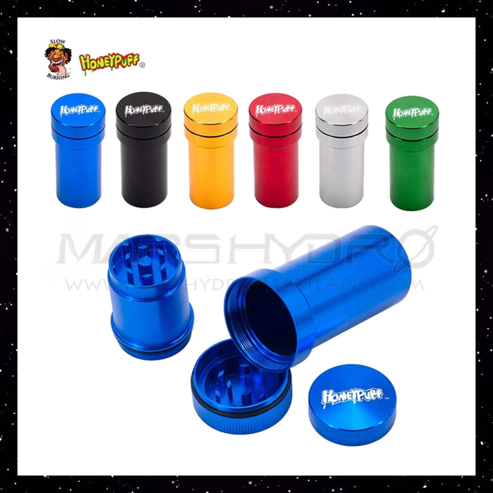 4 Pieces Flash Aluminum Grinder – Blue - RAWlife247 - ThaiPick