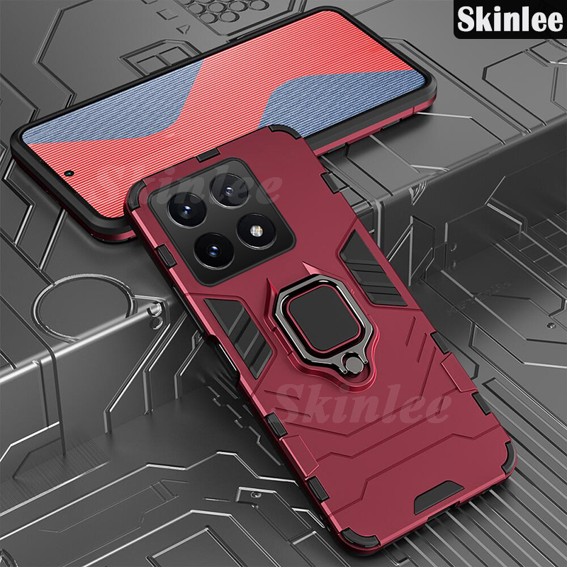 Phone Case For Xiaomi 14t Back Cover Shockproof Armor Bumper Stand With 6776