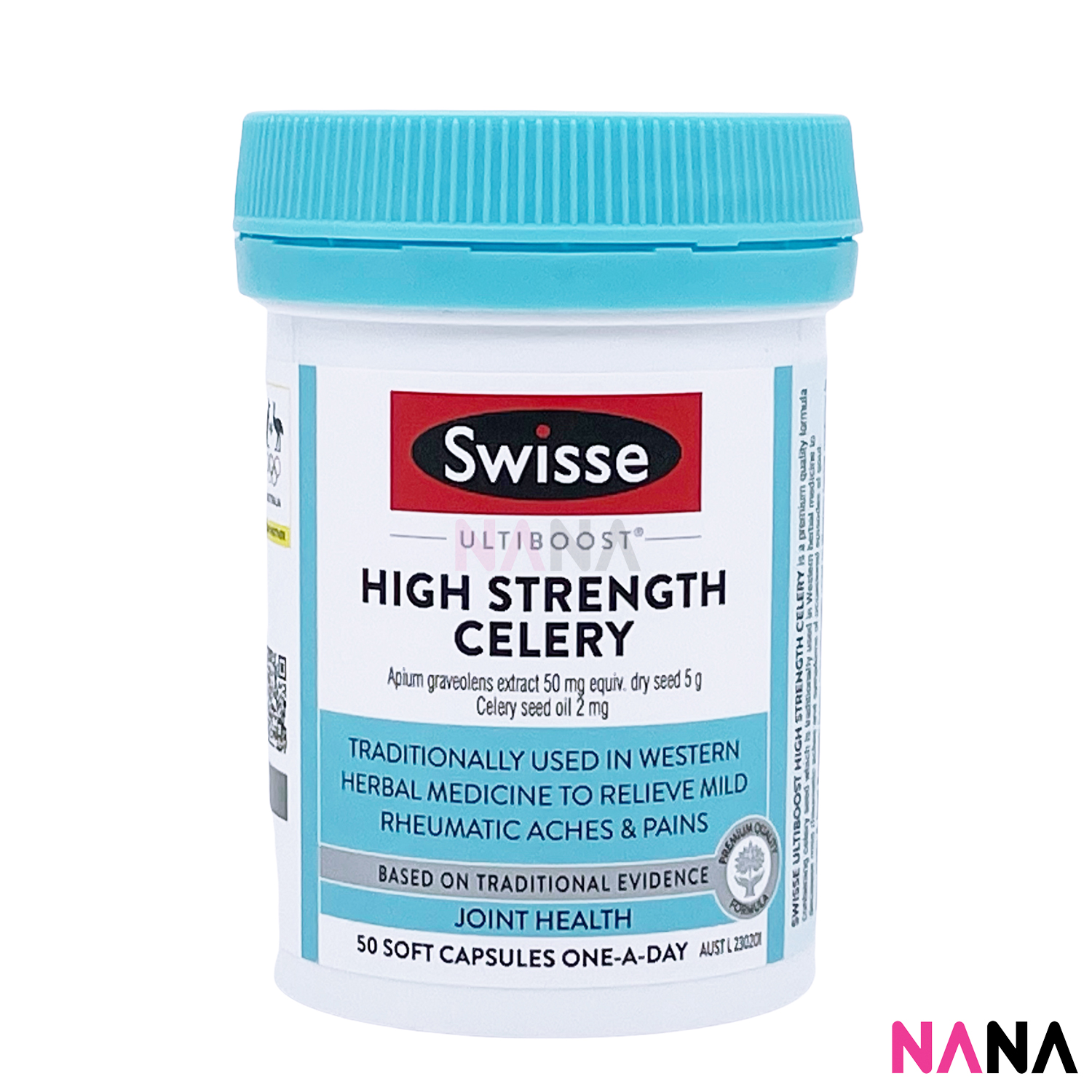 Swisse Ultiboost High Strength Celery 5000mg 50 Tablets (EXP:01 2025 ...