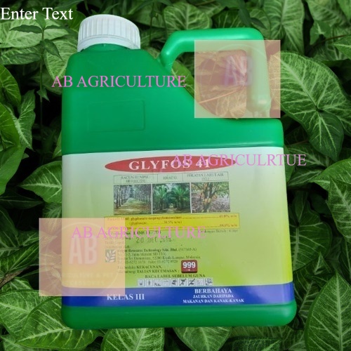 4L Glyfos 41 Herbicide Racun Rumput Rumpai Glyphosate 41% | Lazada