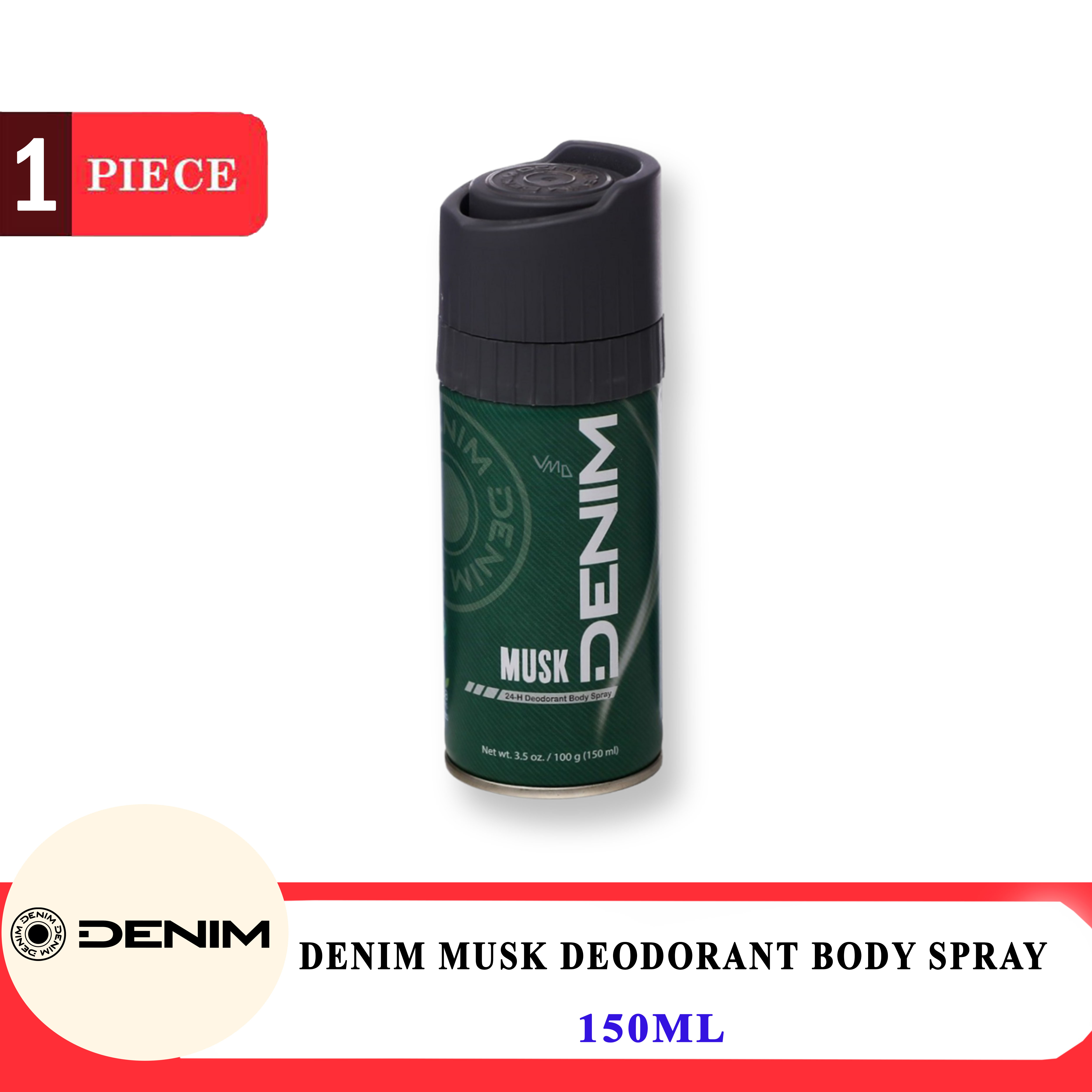 DENIM Musk 24-H Deodorant Body Spray 150ml | Lazada Singapore