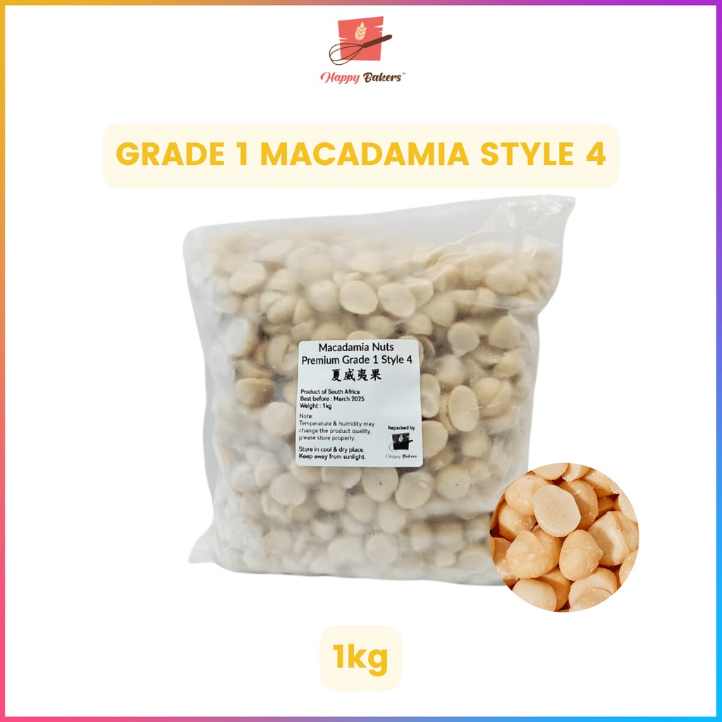 Premium Grade 1 Macadamia Nuts Style 4 | Lazada