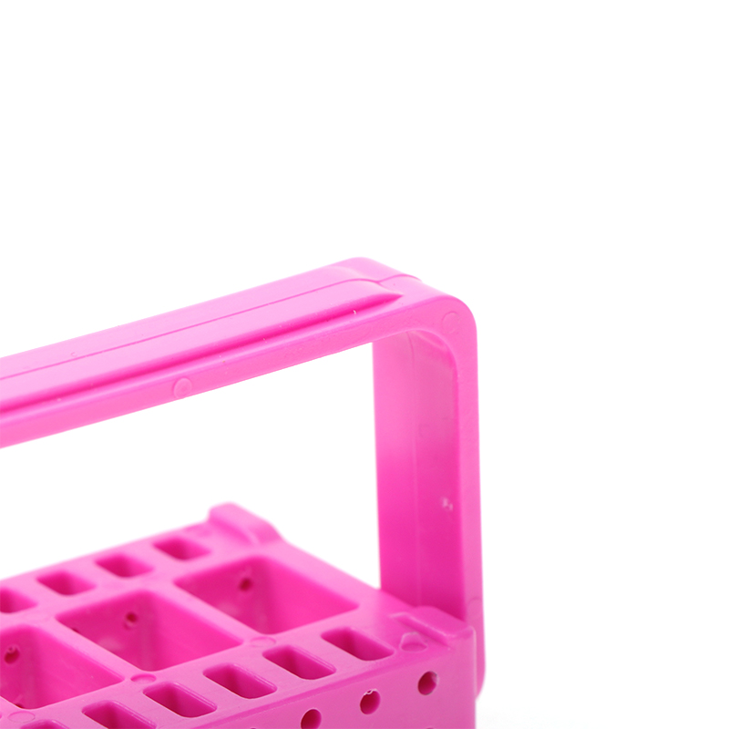 16 Holes Nail Drill Bits Holder Stand Display Nail Grinding Tool ...