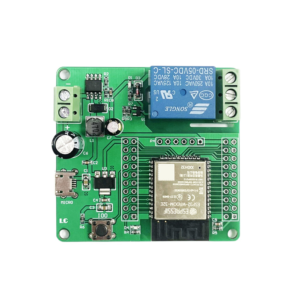 AC5-60V ESP32 Wifi Relay Board 1 Way Relay Module Development Board I/O Port UART Program ...