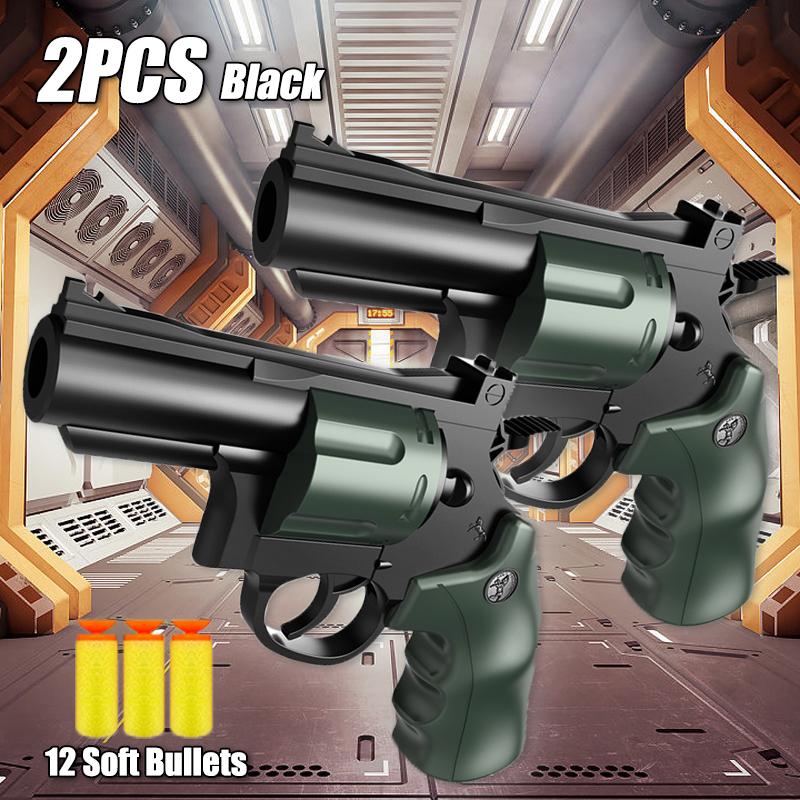 Toy revolver gun 3D printed mini burst safety suction cup soft bullet ...
