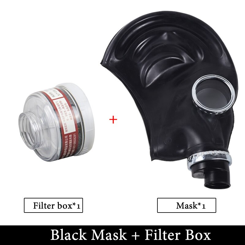 4001 Industrial Safety Full Face Gas Mask Chemical Breathing-Mask Paint ...