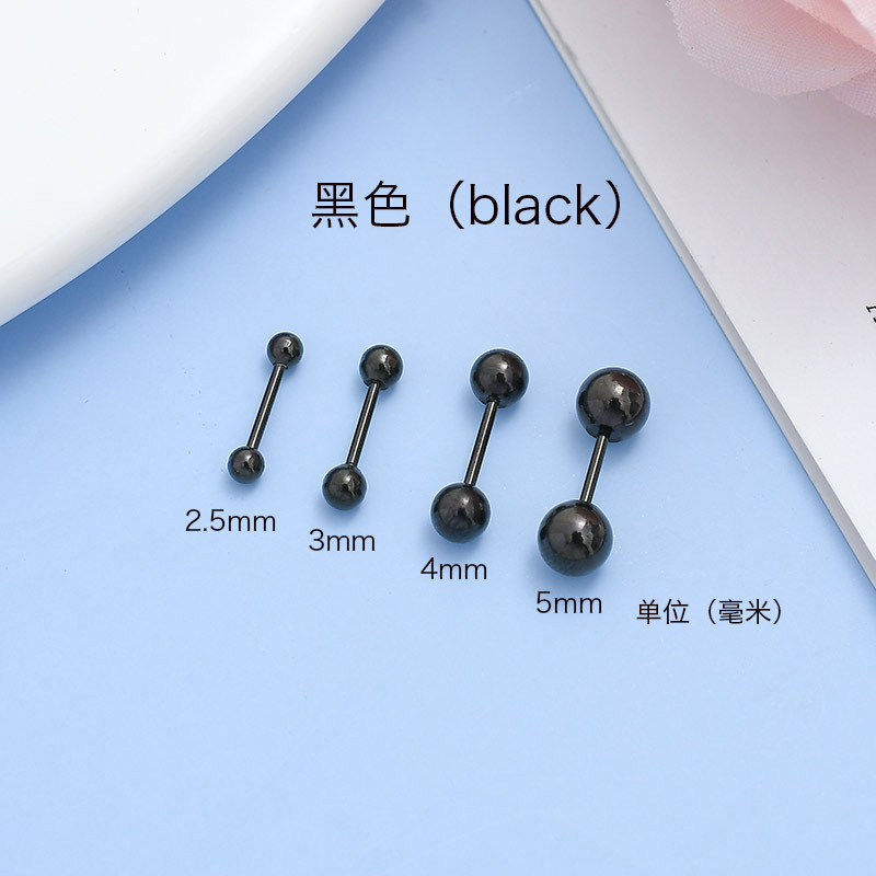 【Innovative design】Titanium Steel Double Head Ball Ear Bone Nail ...