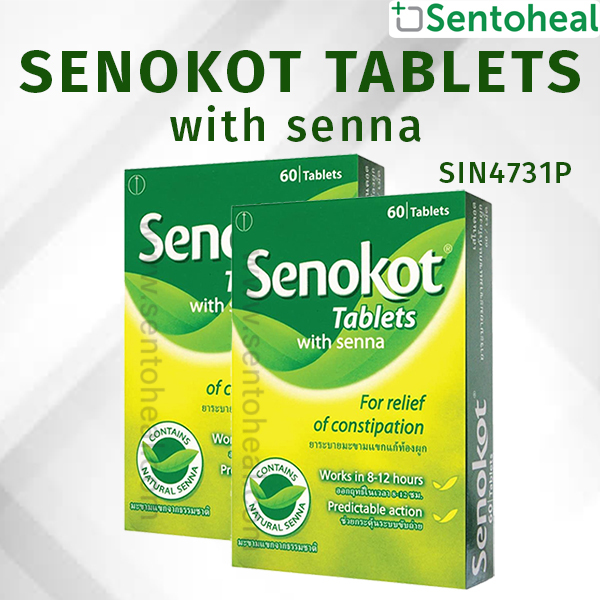 Senokot Tablet for Constipation Relief 60 tablets | Lazada Singapore