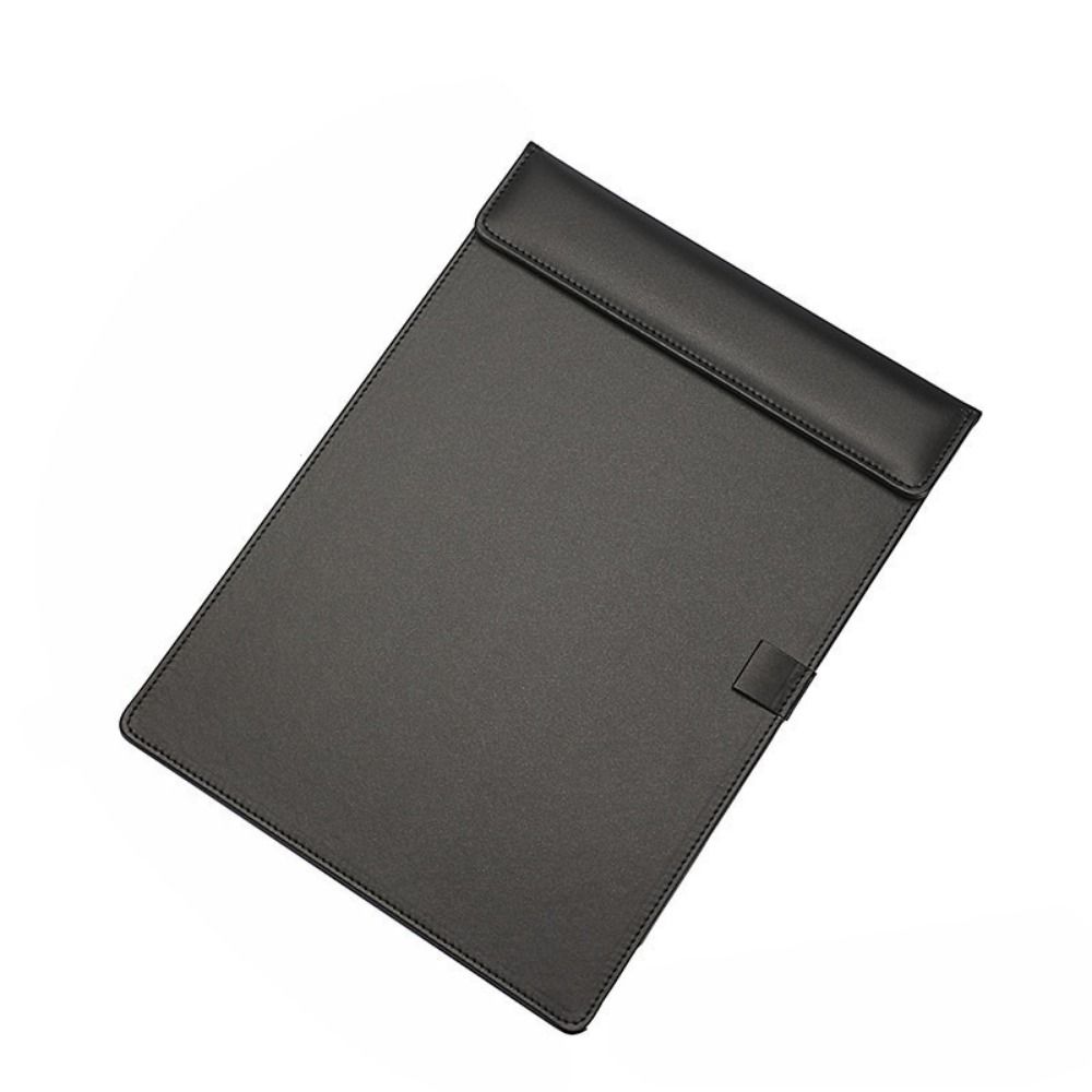 Fashion PU Paper Folder A4 Magnetic Clipboard Folder Pen Holder ...