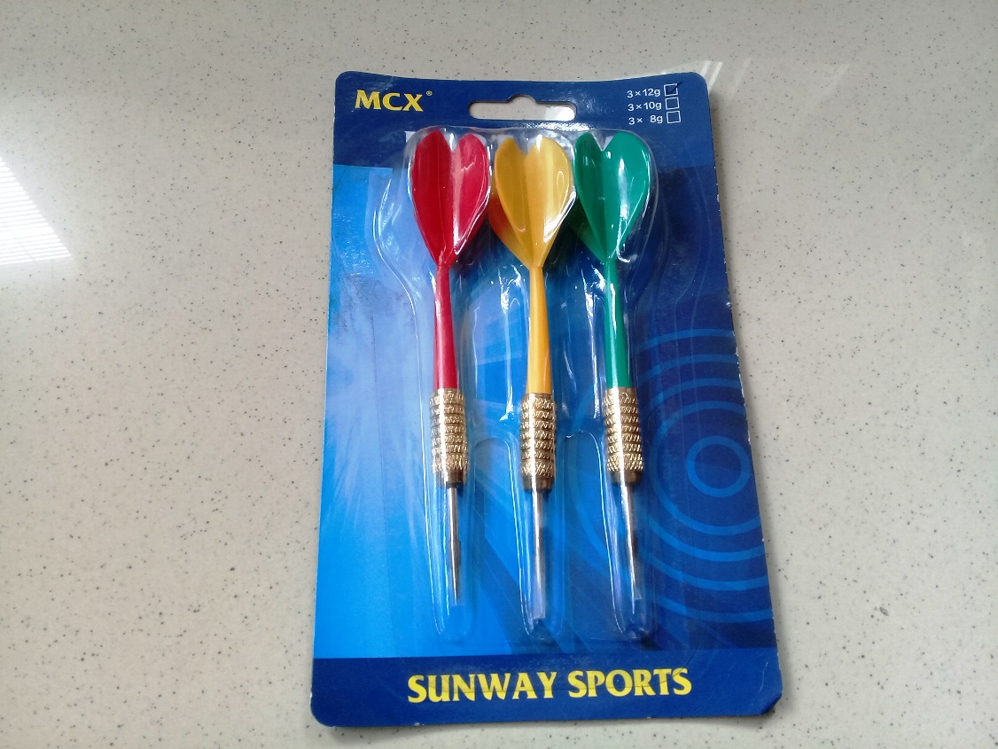 Jarum Arrow Panah 3x12g Permainan Dark Game - Sunway Sport | Lazada ...