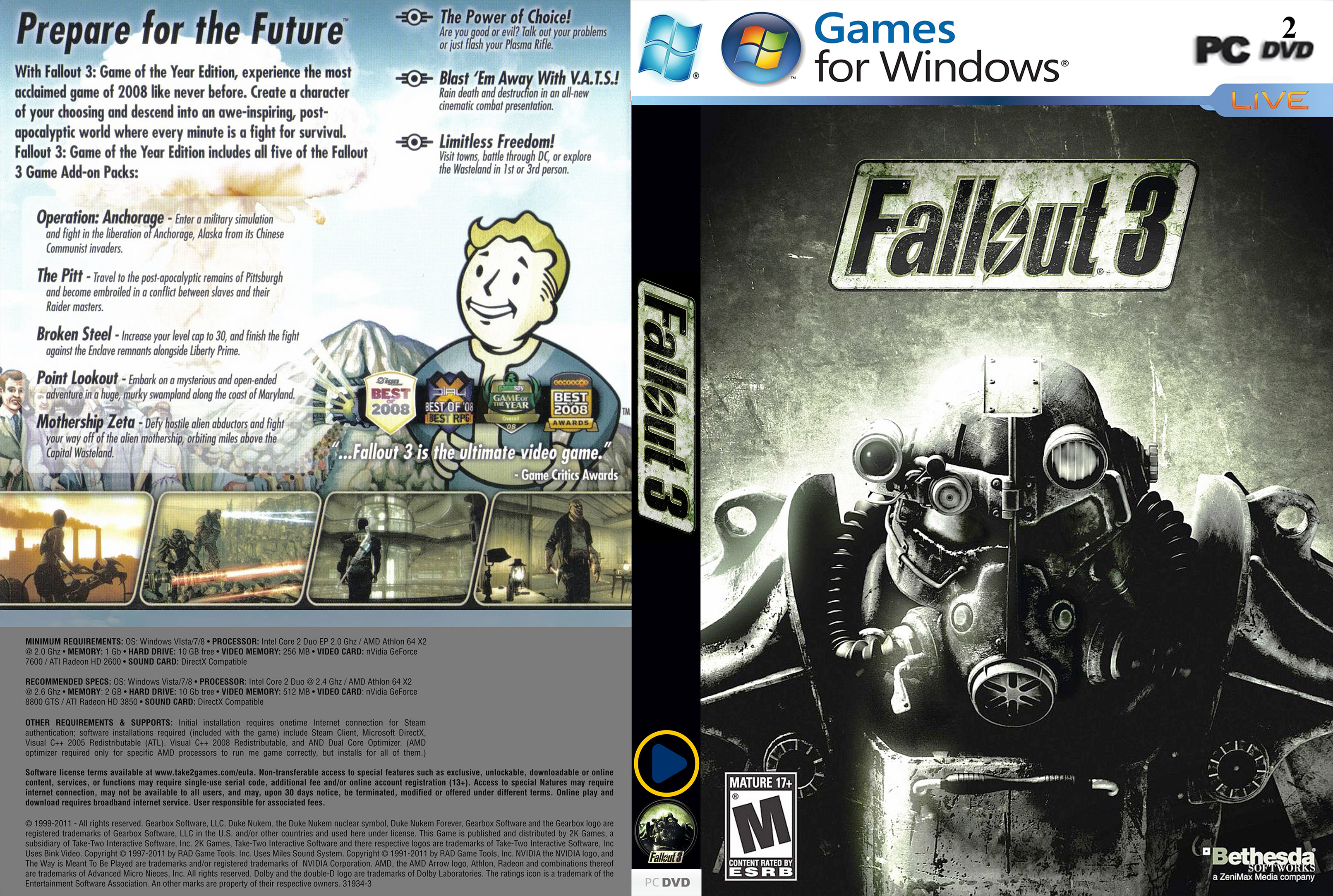 Fallout 3 PC GAME [Offline INSTALLATION] | Lazada