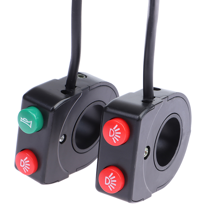 Motorcycle ATV 22mm Handlebar Horn And Headlight Combination Switch ...