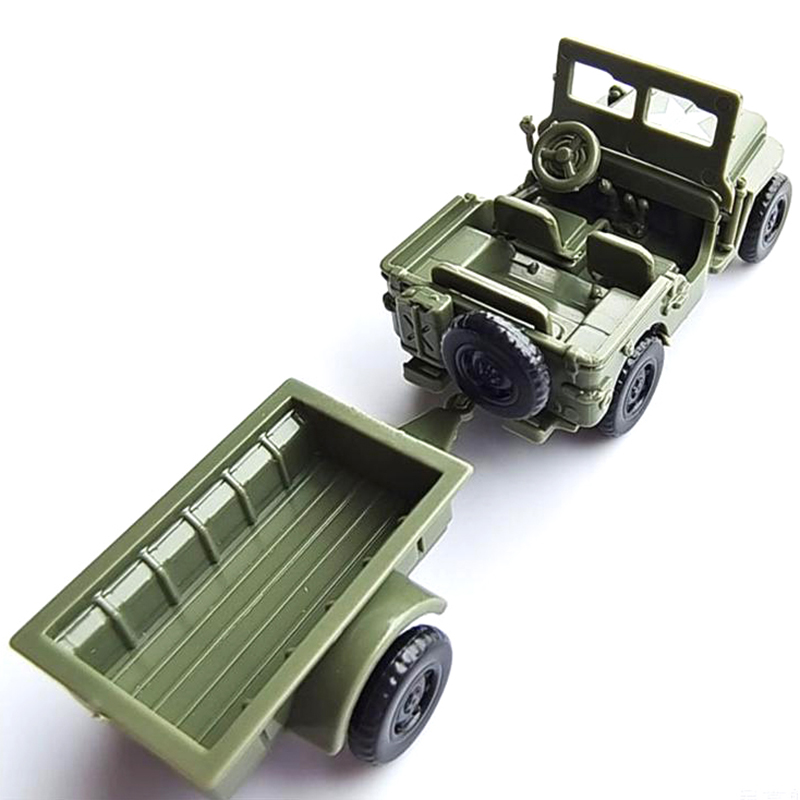 4D Assembly 1/72 US Willys Jeep MB General Purpose Car Army Truck ...