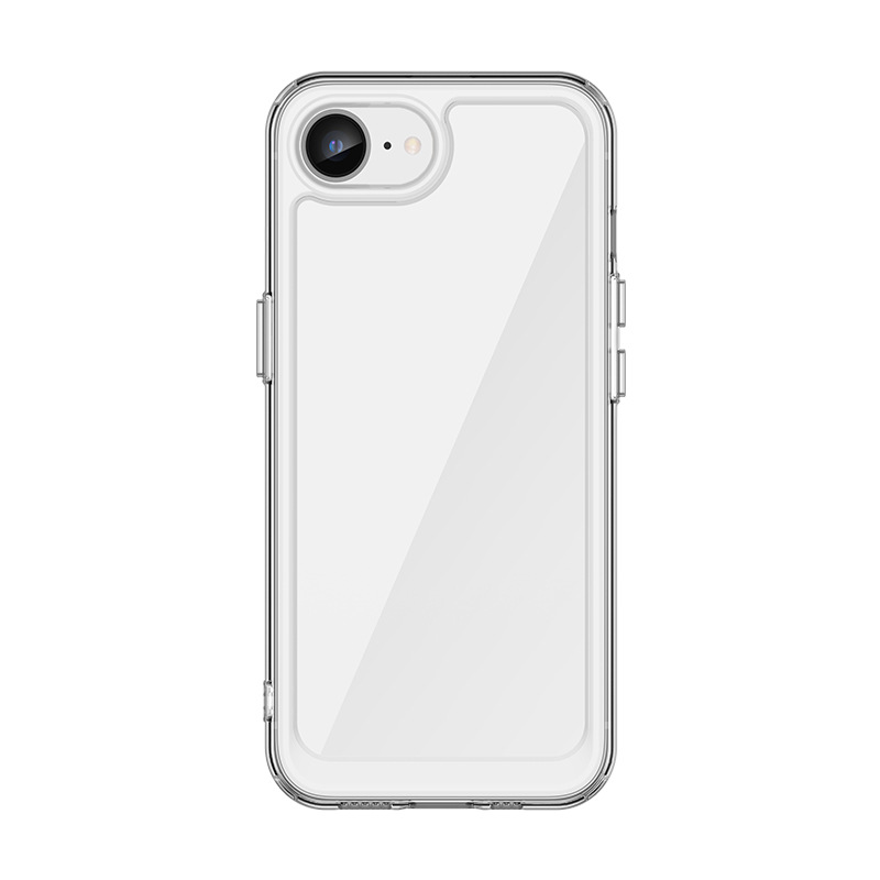 IPhone 16E Case, Clear Designed Shockproof Phone Case, Bumper Hybrid ...