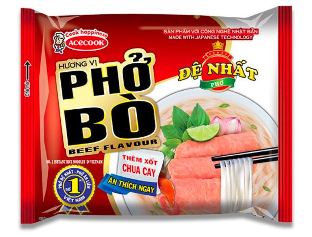 Pho Daging / Mee Ayam [ HALAL ] 65g/ 1 kotak 30 pek , Pho Bo / Pho Ga ...