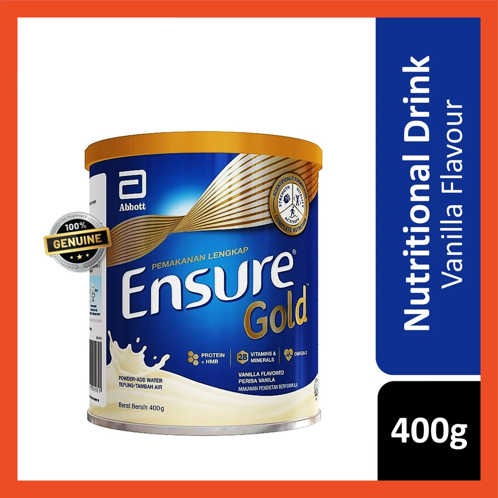 Ensure Gold Almond/Coffee/Vanilla/Wheat 400g/800g(Tin) | Lazada Singapore