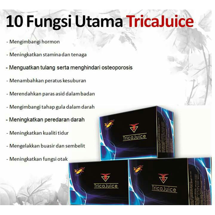 Original TricaJuice (Max Tea) 15 sachet x 20gm | Lazada