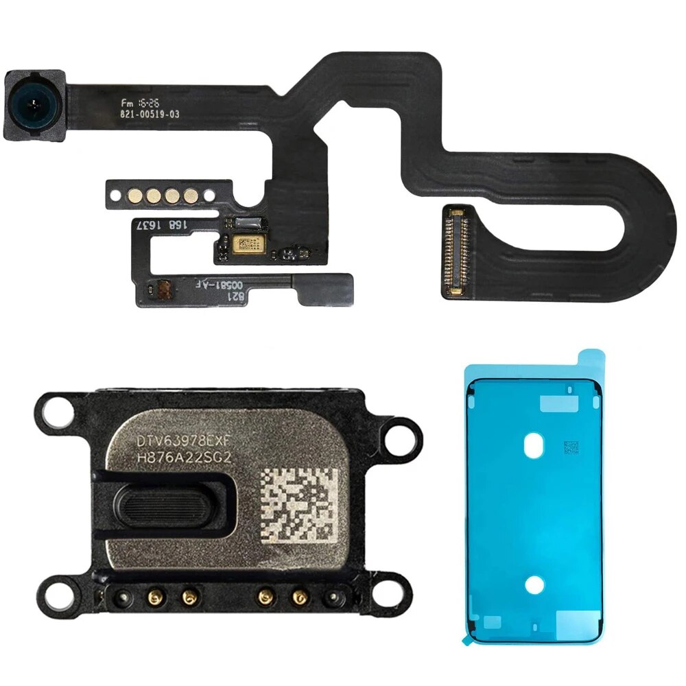 Front Camera With Sensor Flex Cable For iPhone 7 8 Plus Ear Speaker And ...