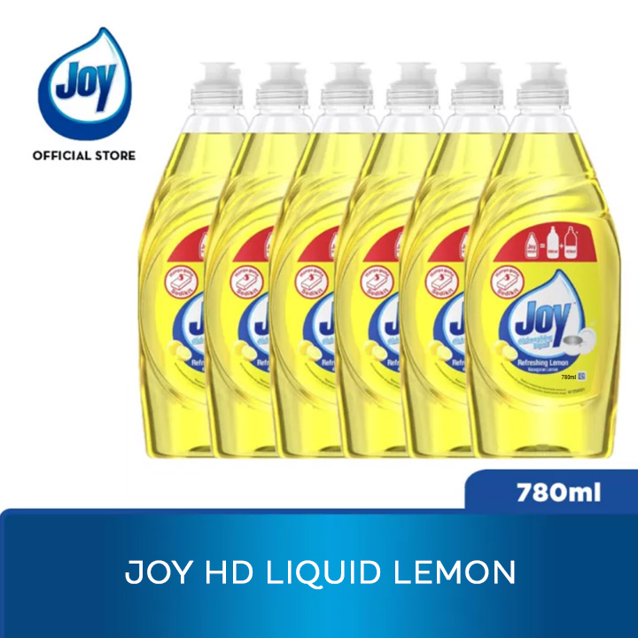 [Bundle of 6] Joy Refreshing Lemon Dishwashing Liquid 780ml | Lazada ...