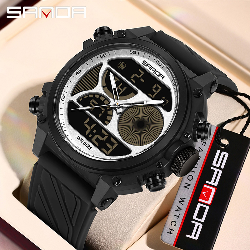 SANDA Multi Display Multi Function Watch Dial Visualization Design ...