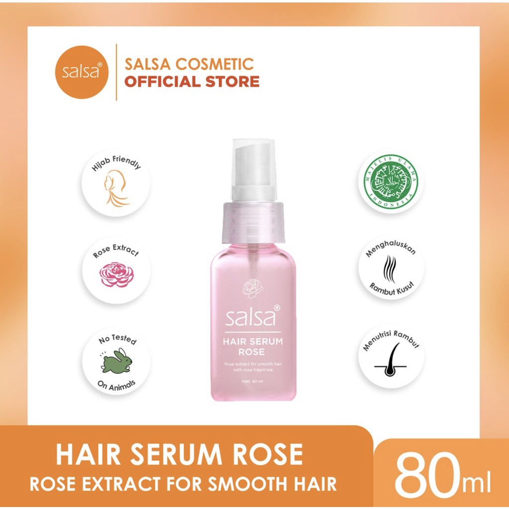SALSA Hair Serum - Perawatan Rambut Keratin & Growth Treatment | Lazada ...