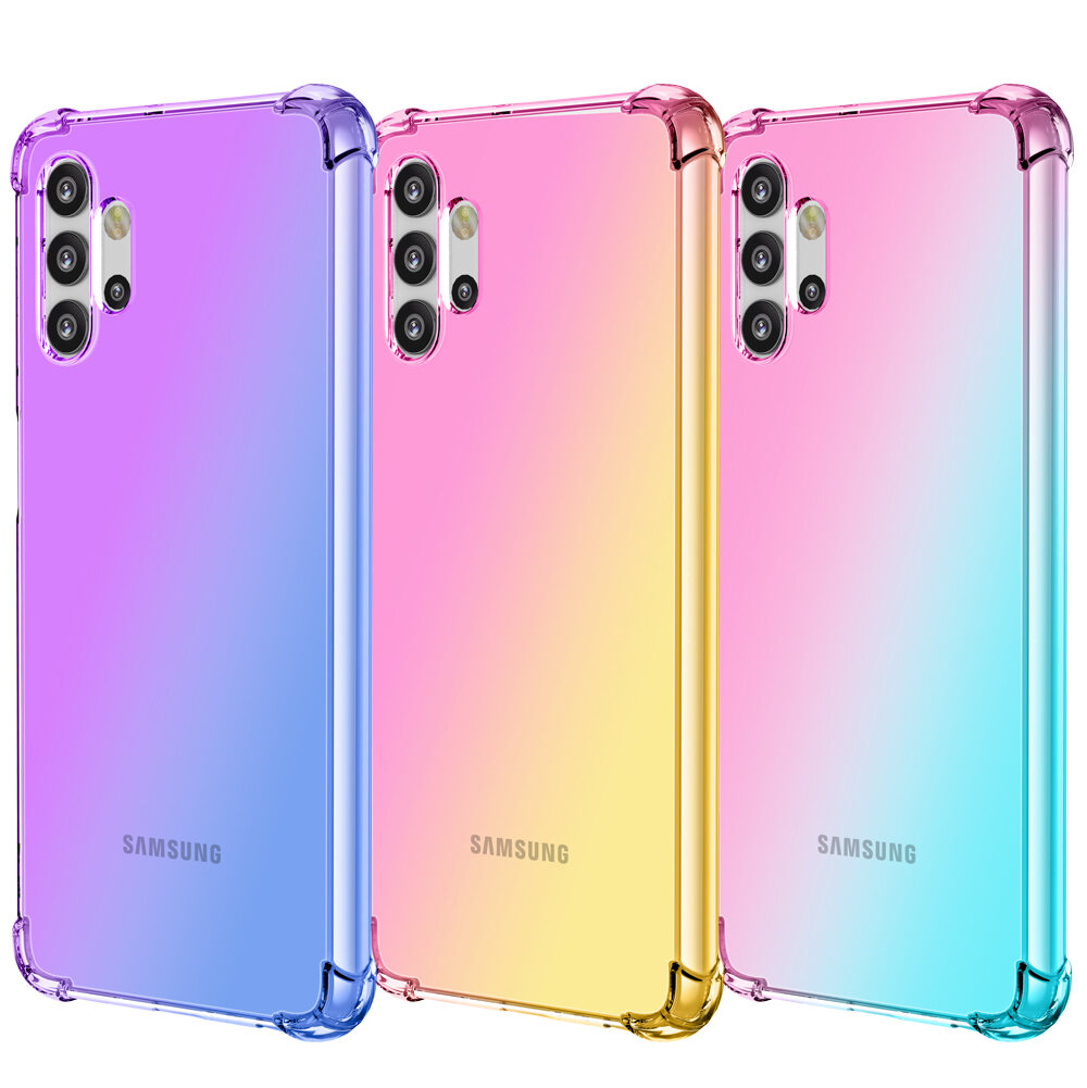 lthmy for Samsung Galaxy A32 5G Gradient Color Case Cover Soft TPU ...
