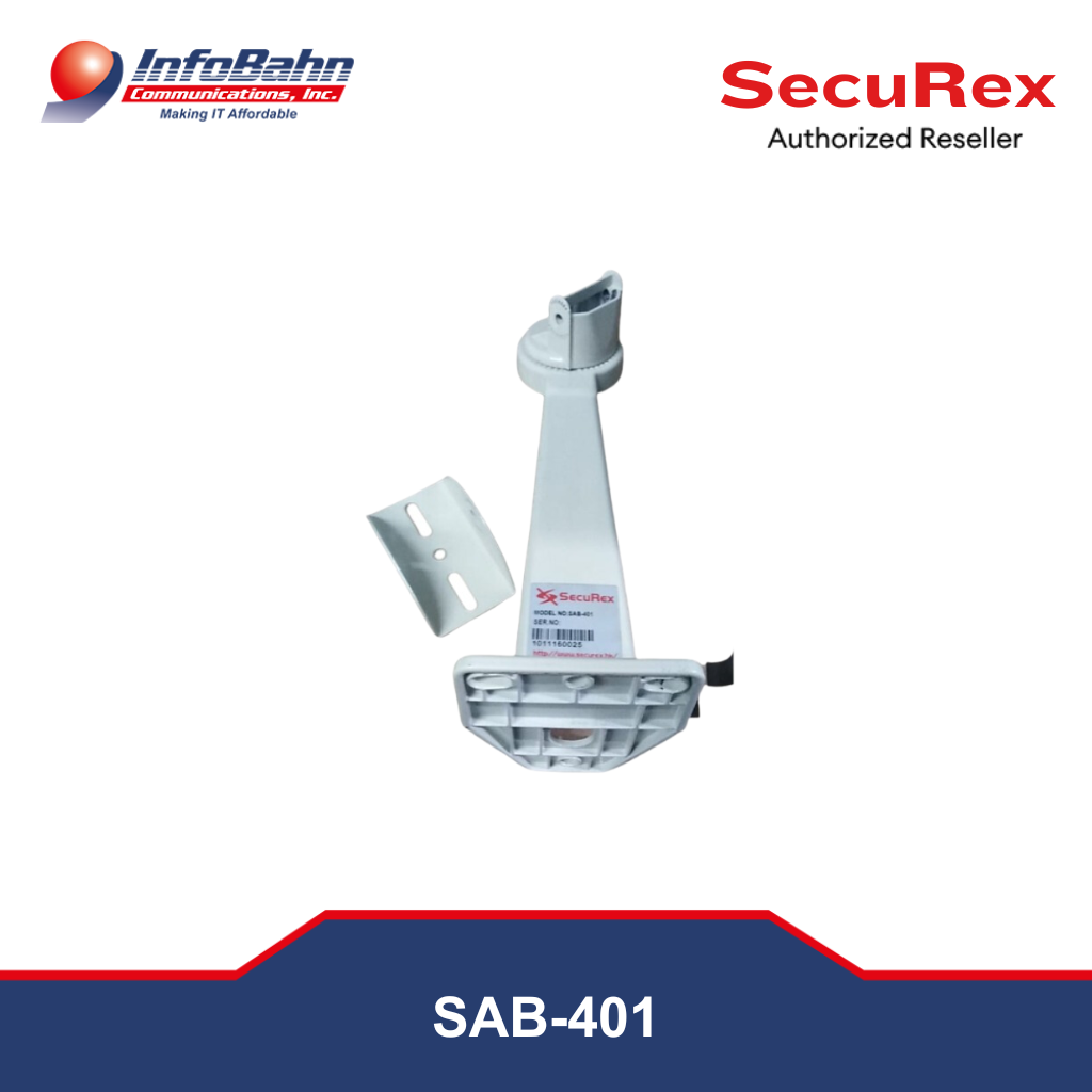 Securex Indoor / Outdoor Aluminium Bracket (SECUREX-SAB-401) Infobahn ...