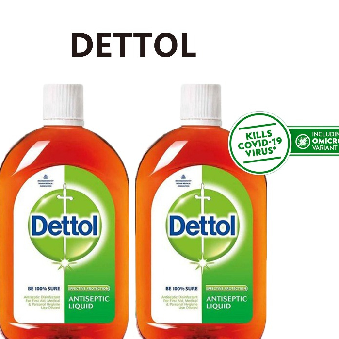 Dettol Antiseptic Germicide Liquid Kills 99.9 Percent of Germs 1L ...