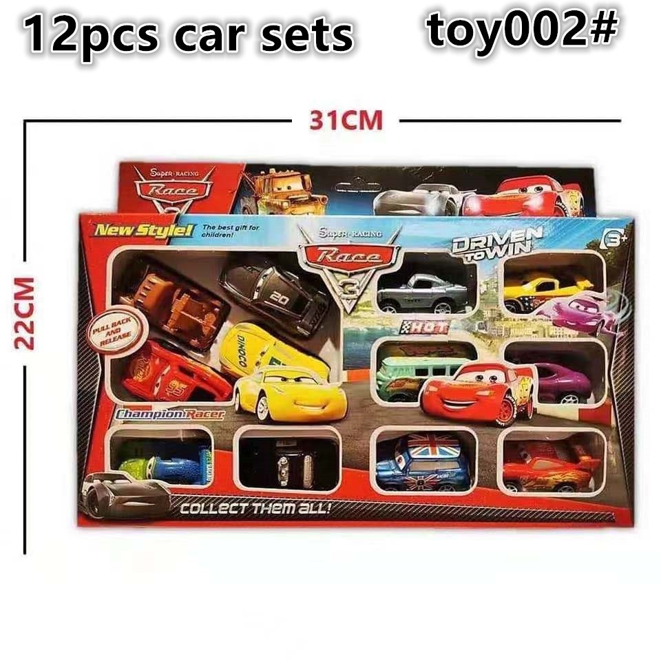 Children's gift gift box car toys alloy car model set car model mini ...
