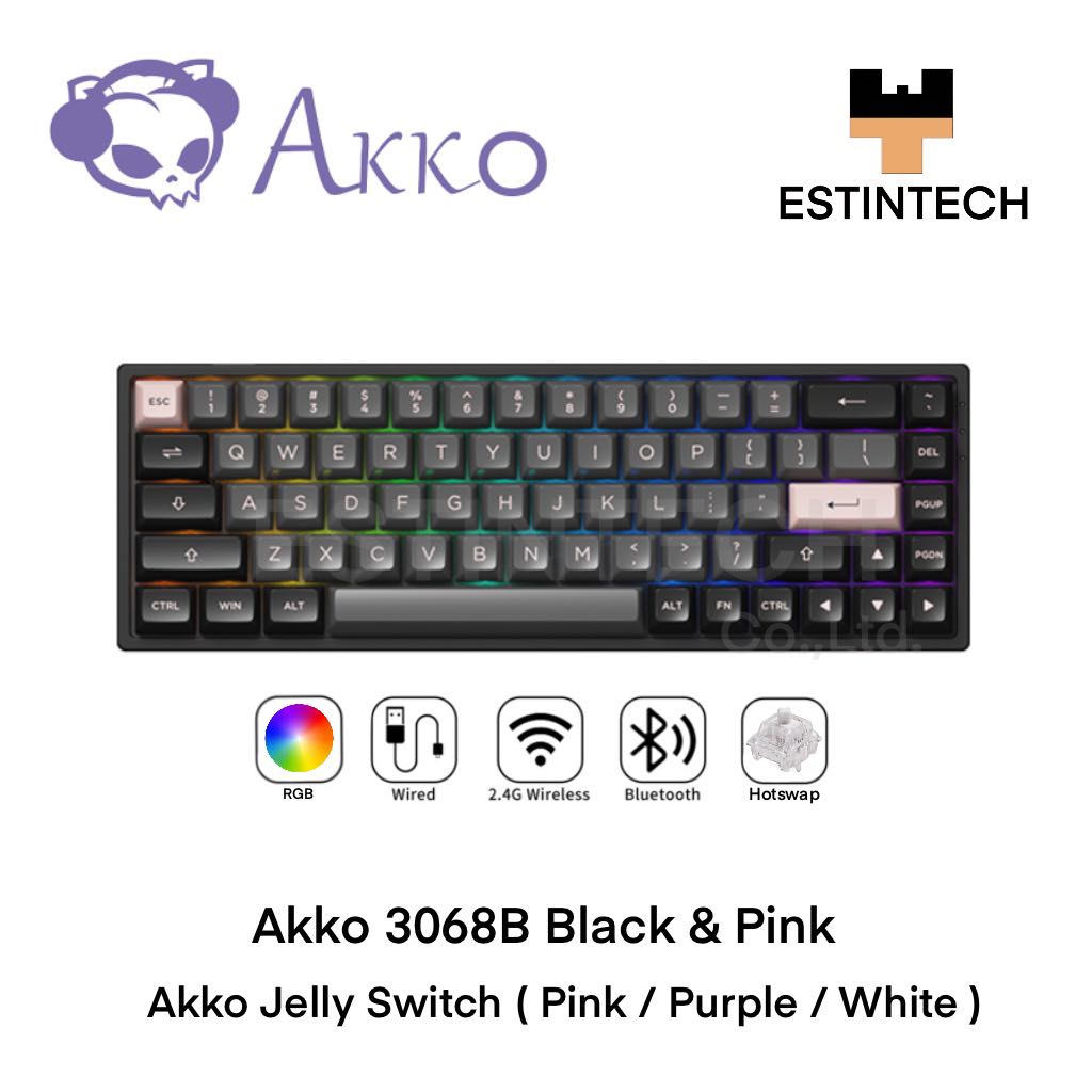 Keyboard (คีย์บอร์ด) Akko Horizon 3087DS TKL Akko V2 Switch (Blue ...