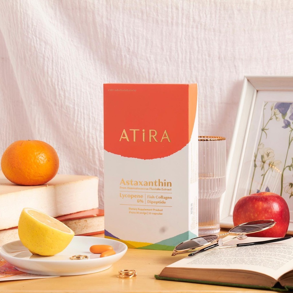 ของแท้ 100% ถูกที่สุด Atira อาธีร่า ผลิตภัณฑ์เสริมอาหาร ขนาด 14 แคปซูล ...