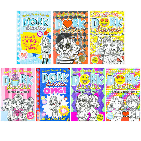 Dork Diaries Series Vol 11-17 Collection 7 Books Set (Frenemies Forever ...