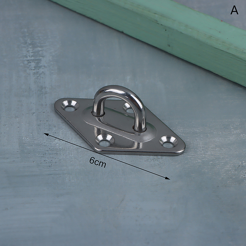 1pc M5 M6 M8 M10 304Stainless Steel Ceiling Wall Mount Hook Heavy Duty ...