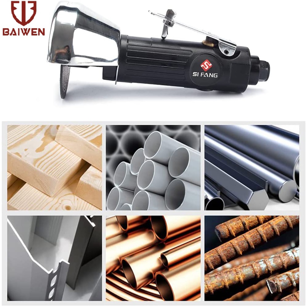 BAI WEN 3in Air Cutter Pneumatic Cutting Machine Adjustable Round High ...