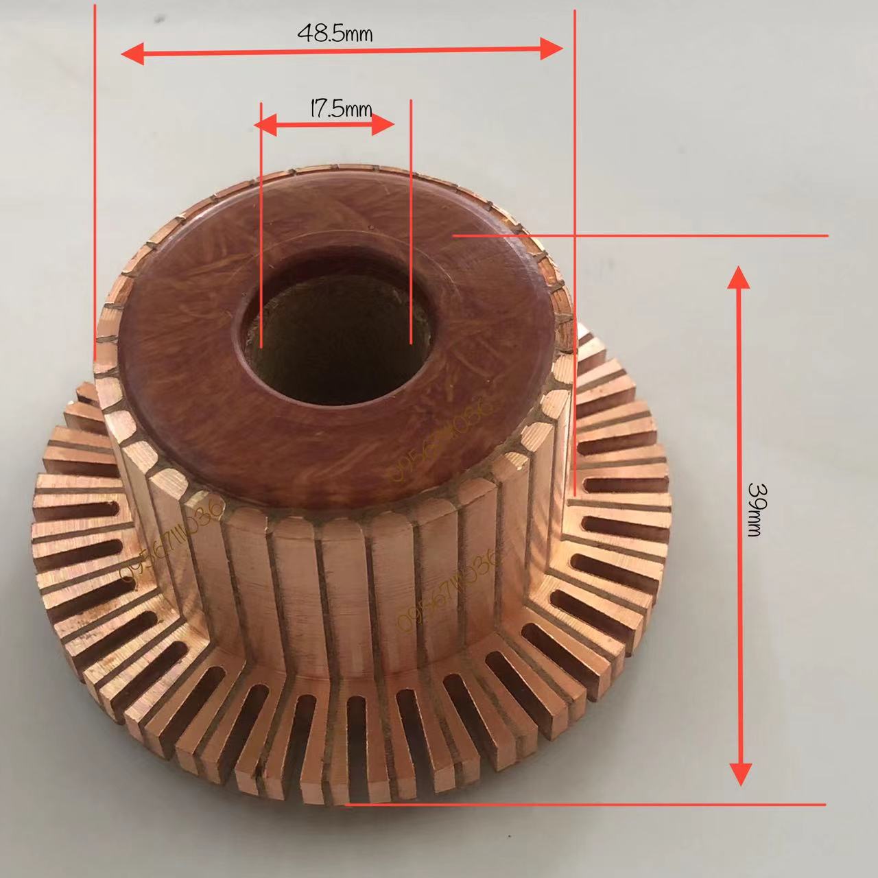 1PIECE COMMUTATOR COPPER 33 BAR 2 COLORS DY-33 (1) | Lazada PH