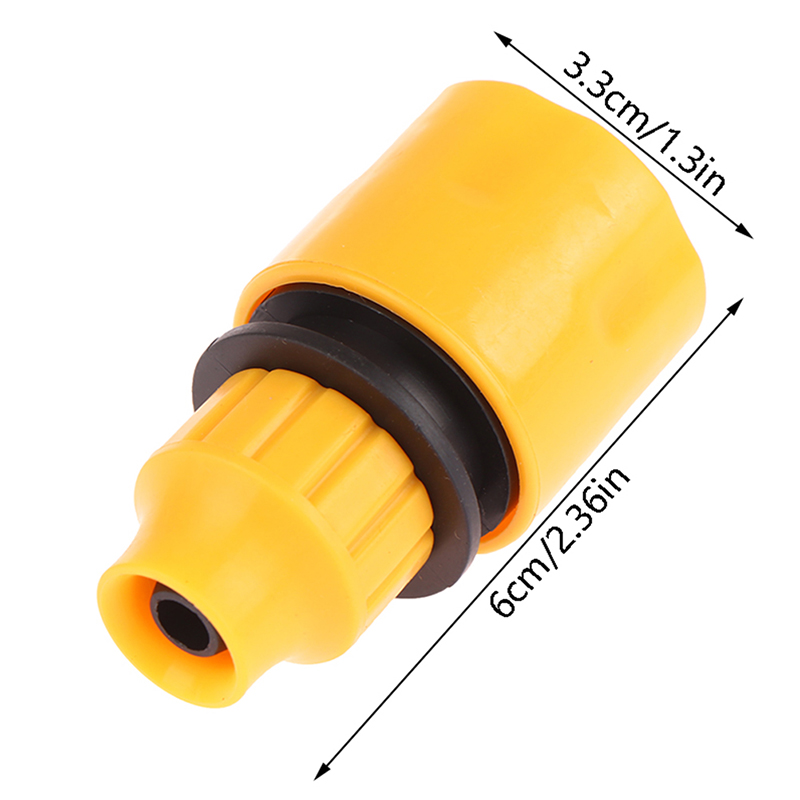 1Pc 3/8" One-Way Quick Connector Connection Garden Watering Hose ...