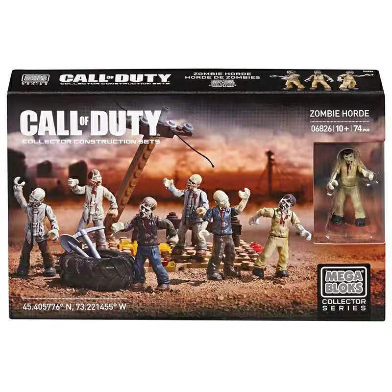 ของเล่นก่อสร้างบล็อกตัวต่อ Mega Blox Call Of Duty 2021 Zombies Horde ...