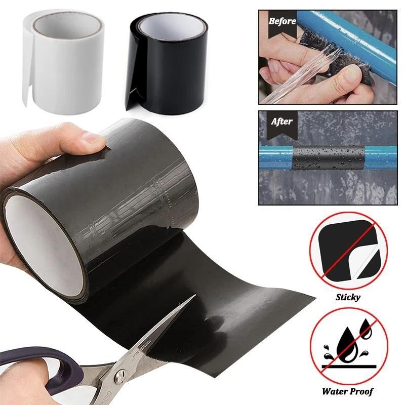 Waterproof Super Fix Tape Flexible Seal Adhesive Rubberized Sealing ...