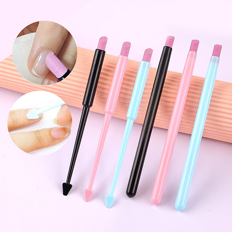 Quartz Stone Scrub Nail File Rods Cuticle Remover Dead Skin Remover ...