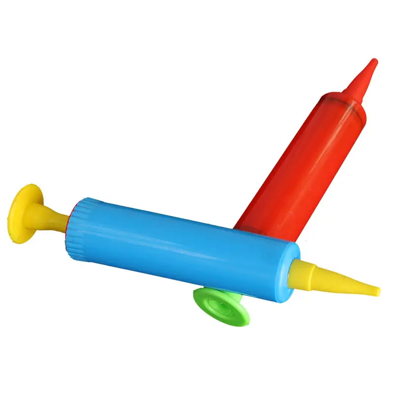 SHUAIAN Pompa Balon Tangan Mini Manual Warna Warni Alat Pompa Angin ...
