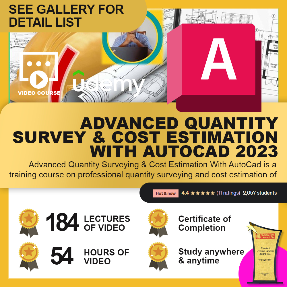 [Video Course] Advanced Quantity Surveying & Cost Estimation With ...