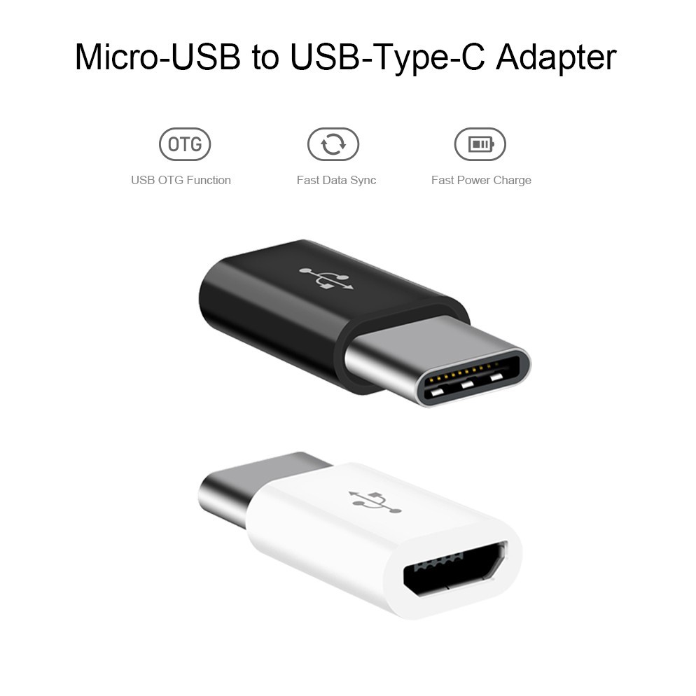OTG Adapter Android/v8 to Type-C and type-c to android | Lazada PH