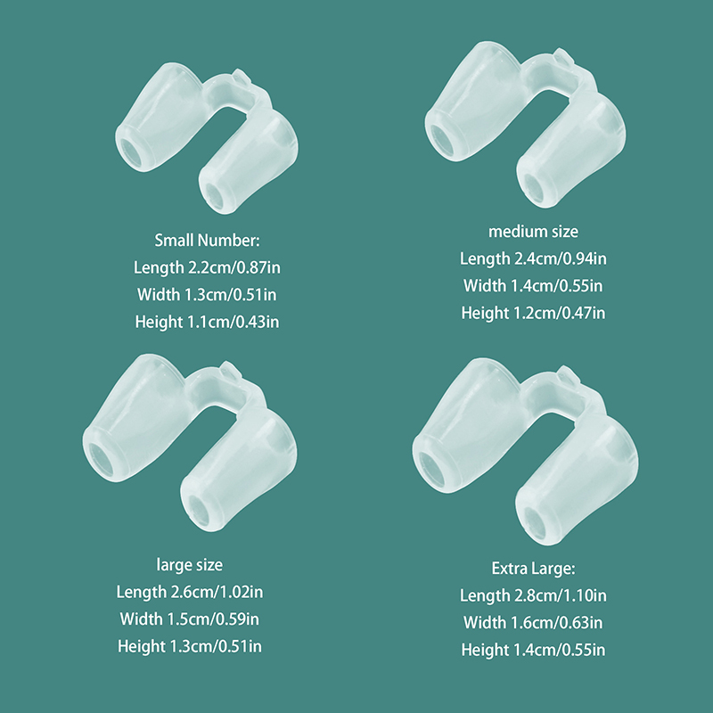 Postoperative Rhinoplasty Nostril Support Silicone Shaping Crooked Nose ...