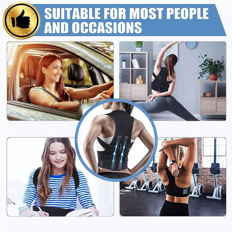 Professional Back Posture Corrector Straight Back Support Belt for Men ...