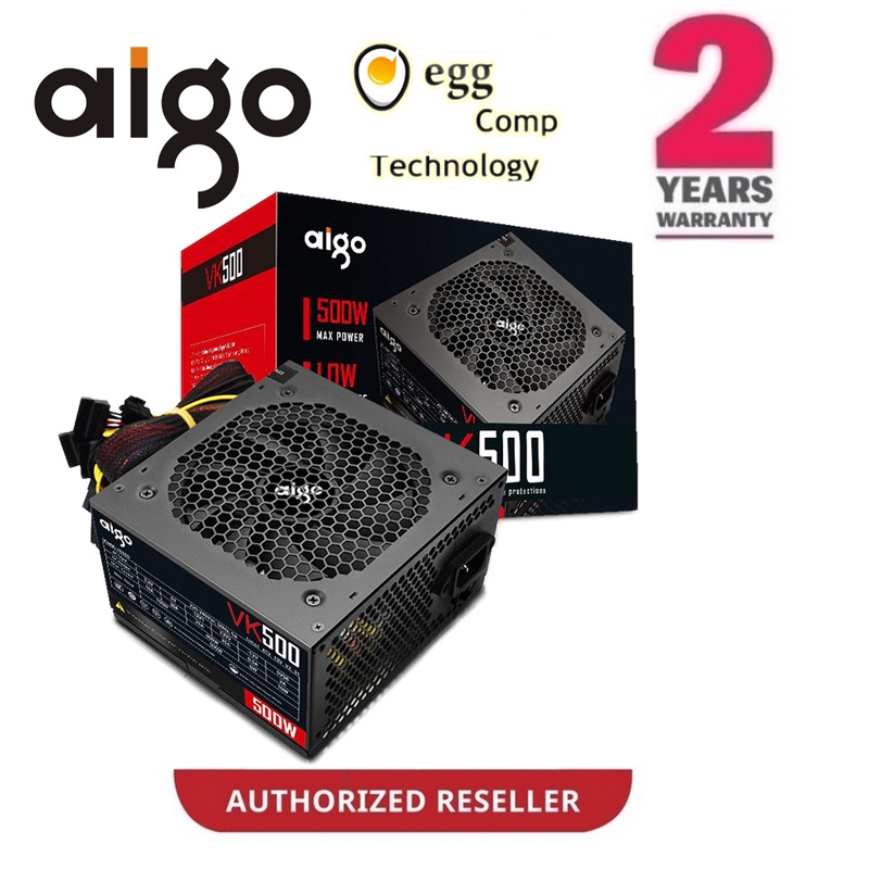 AIGO DARKFLASH VK550 500W POWER SUPPLY PSU | Lazada