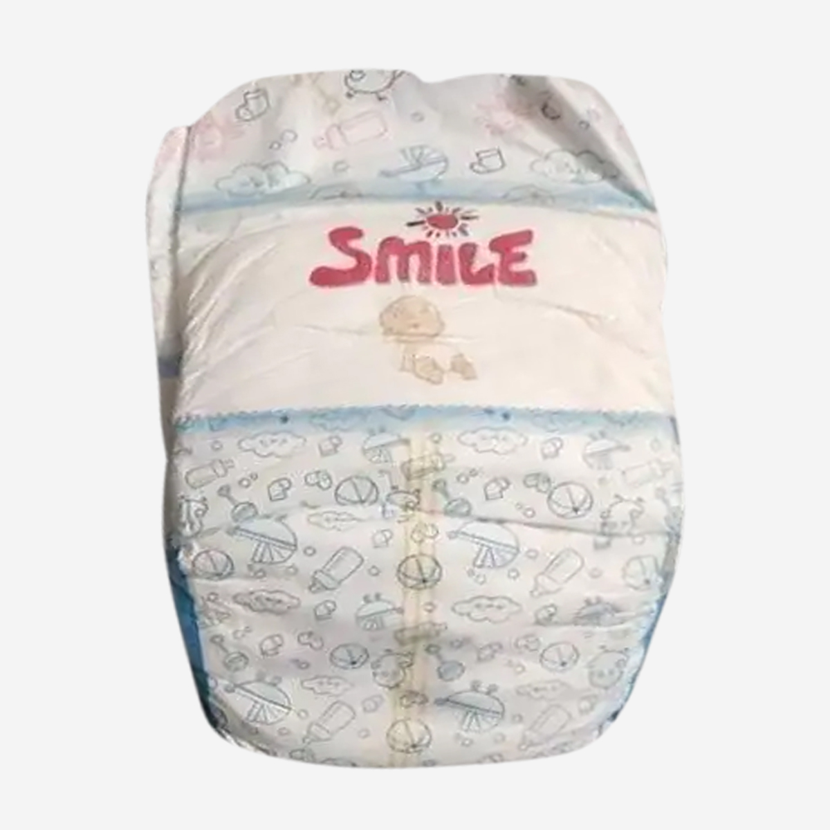Smile Baby Disposable Diaper - Belt System - Large Size (8-14 KG ...