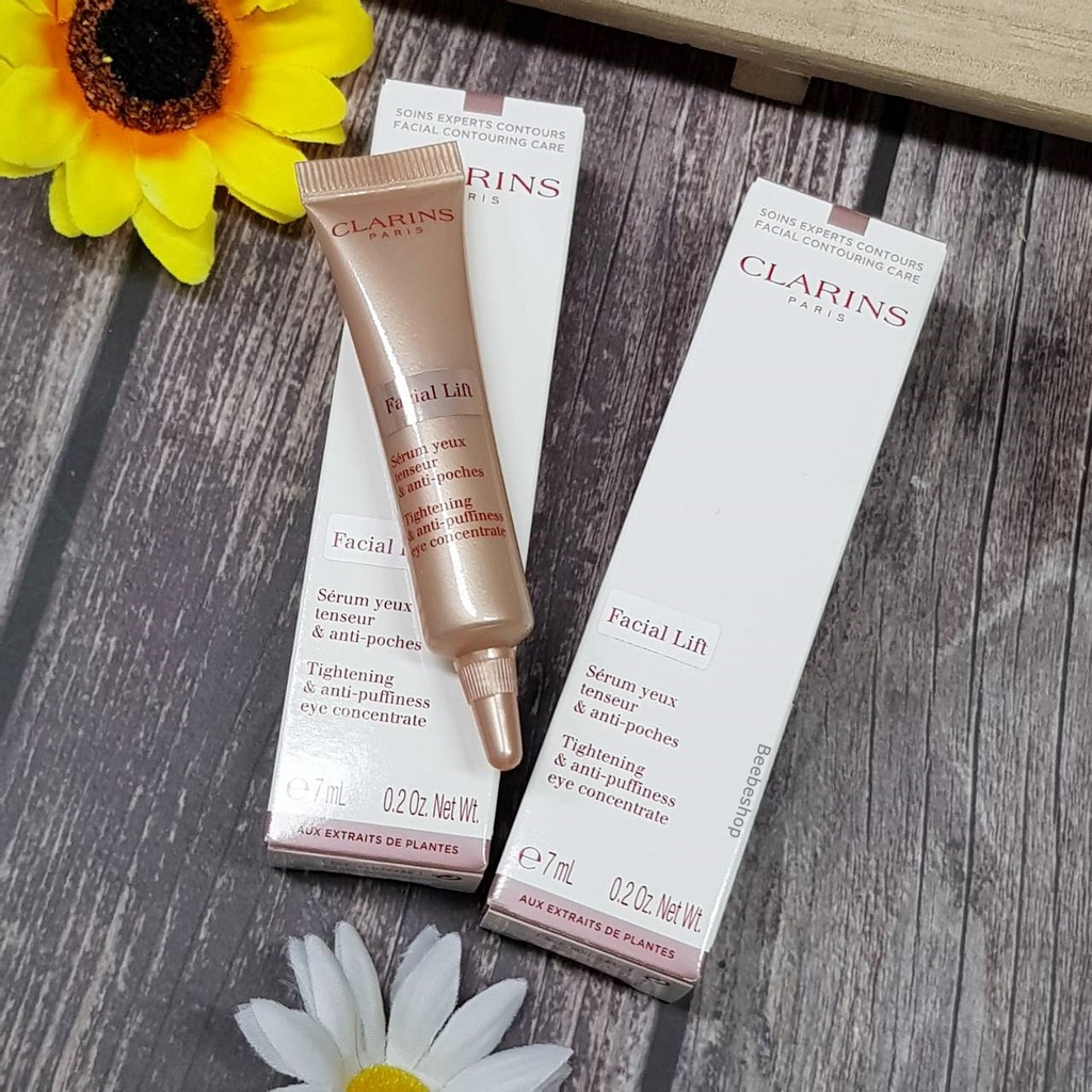 Clarins Facial Lift Tightening & Anti-puffiness Eye Concentrate 1ml ...