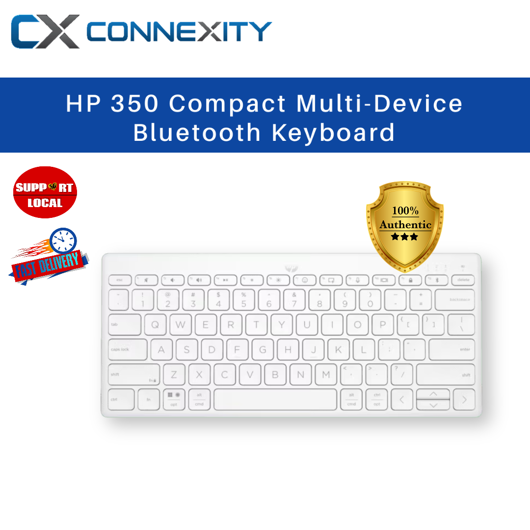 HP 350 Compact Multi-Device Bluetooth Keyboard 692T0AA Bluetooth ...